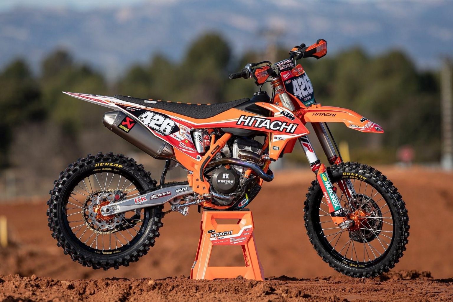 KTM Team Hitachi Graphics Kit 2020 – Enjoy MFG